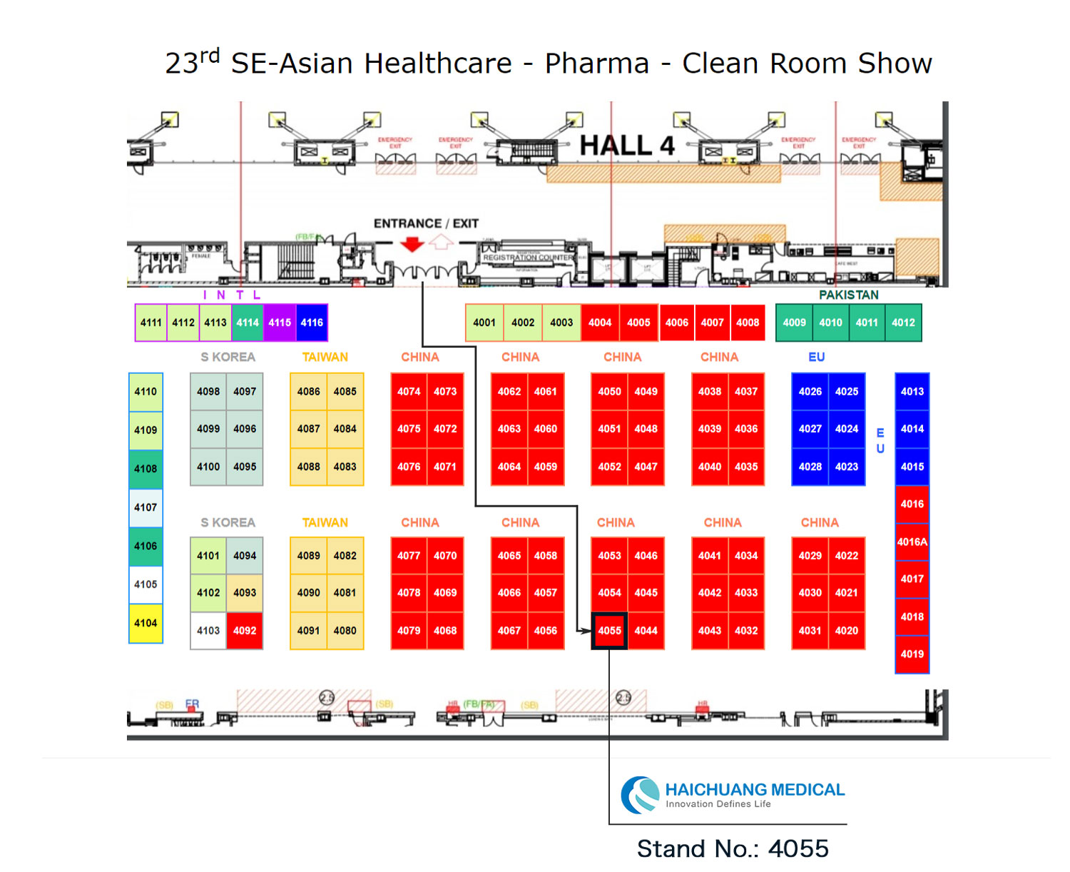 We’re exhibiting at 23rd SE-Asian Healthcare & Pharma Show - Haichuang ...